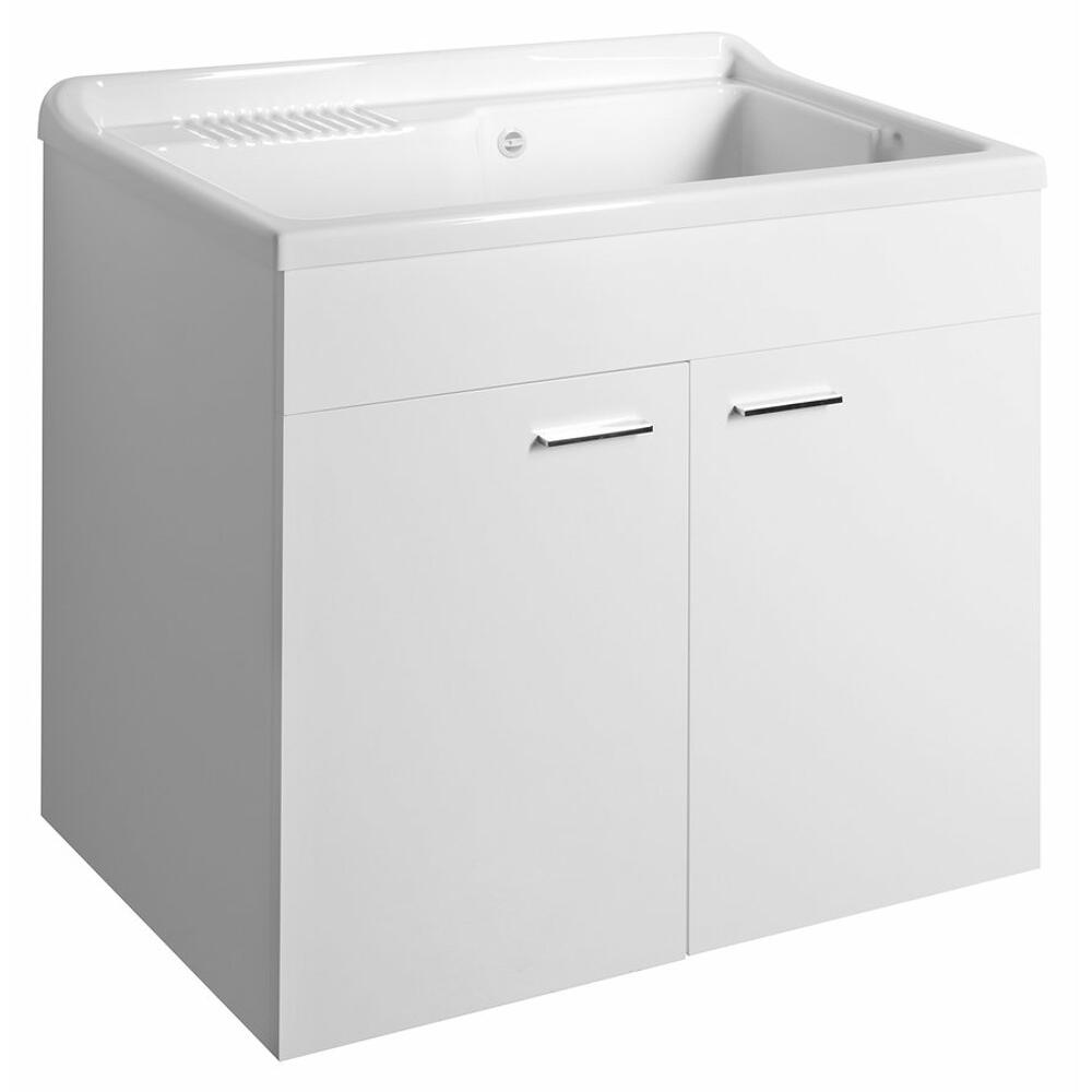Ausgussbecken Waschkuche Mit Unterschrank